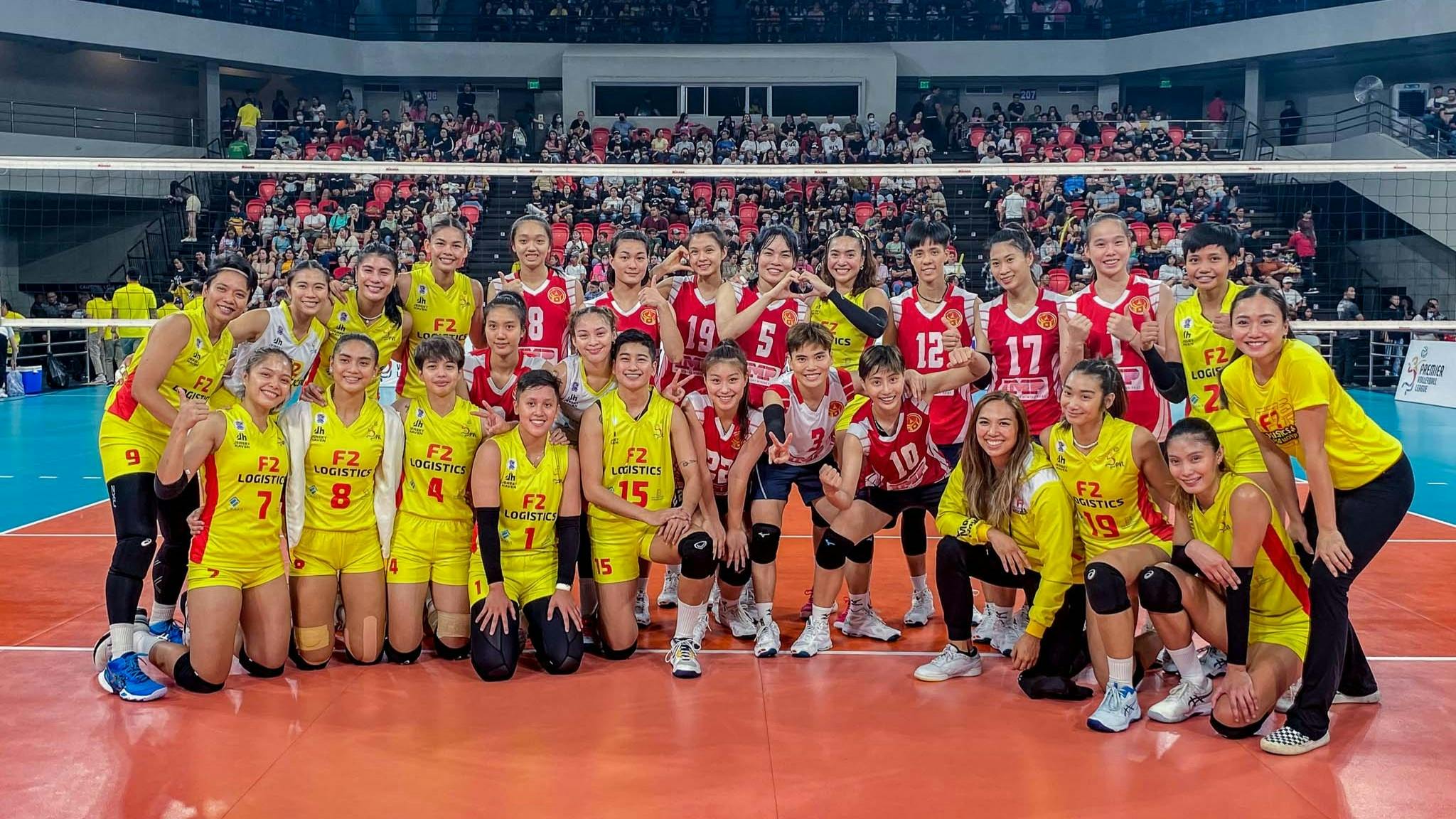 Aby Maraño, Kim Kianna Dy, Cha Cruz-Behag, other F2 Logistics stars ...
