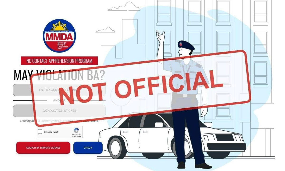 MMDA Warns: Don’t Click Fake Online NCAP Link | OneNews.PH