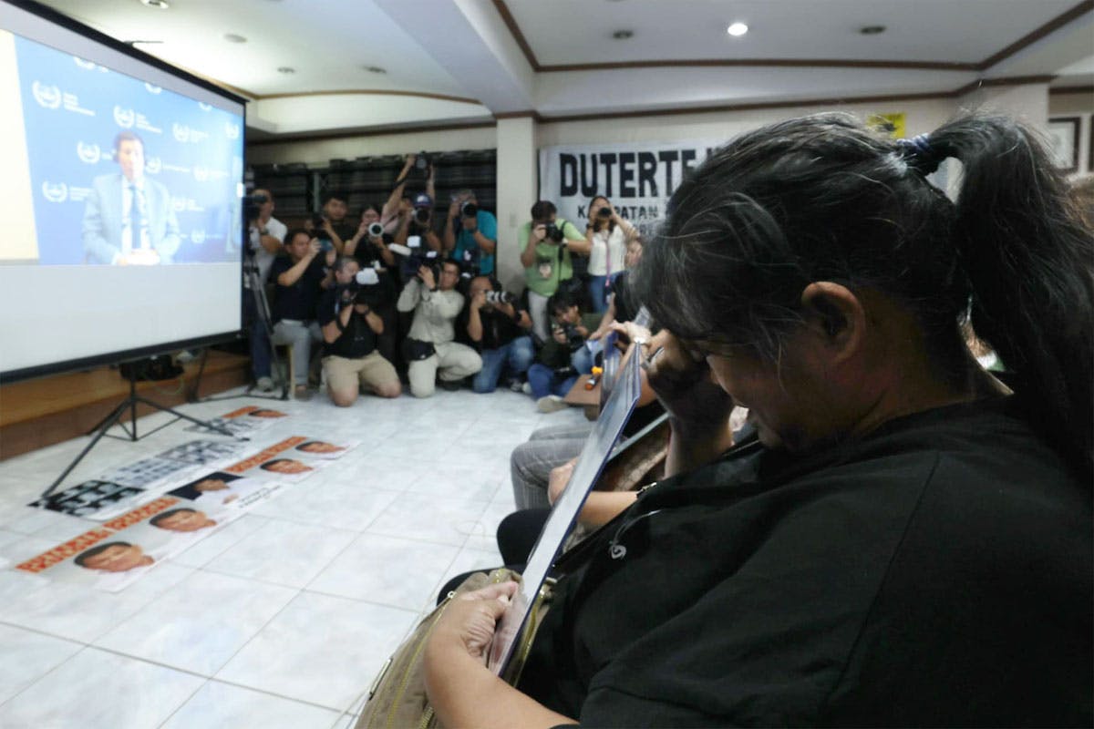 Drug War Victims Recount Trauma In ICC Submissions | OneNews.PH