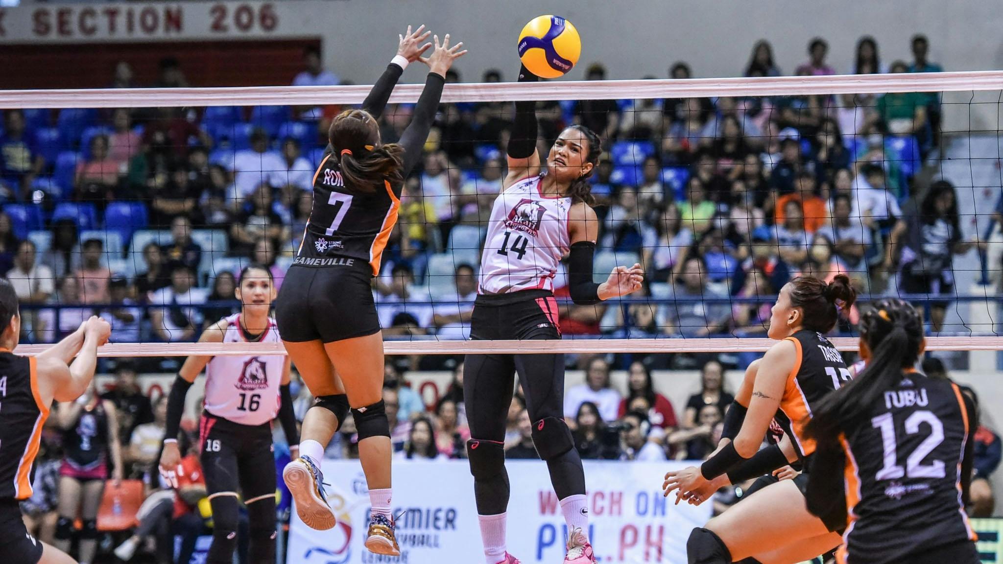 Fifi Sharma, Erika Raagas lead way as Akari shrugs off early scare to ...