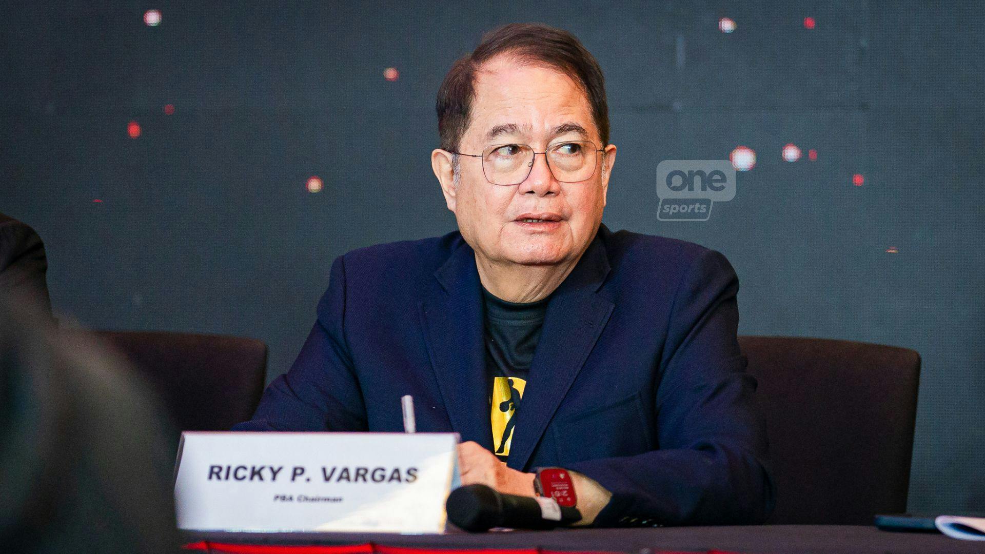 PBA chairman Ricky Vargas elected SBP president | OneSports.PH
