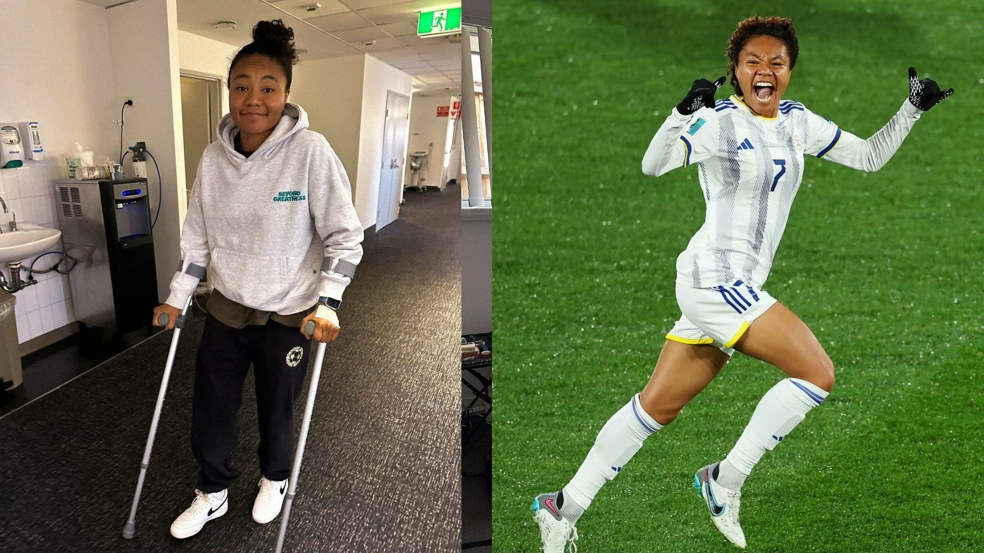 Filipinas striker Sarina Bolden opens up on ACL injury, vows strong ...