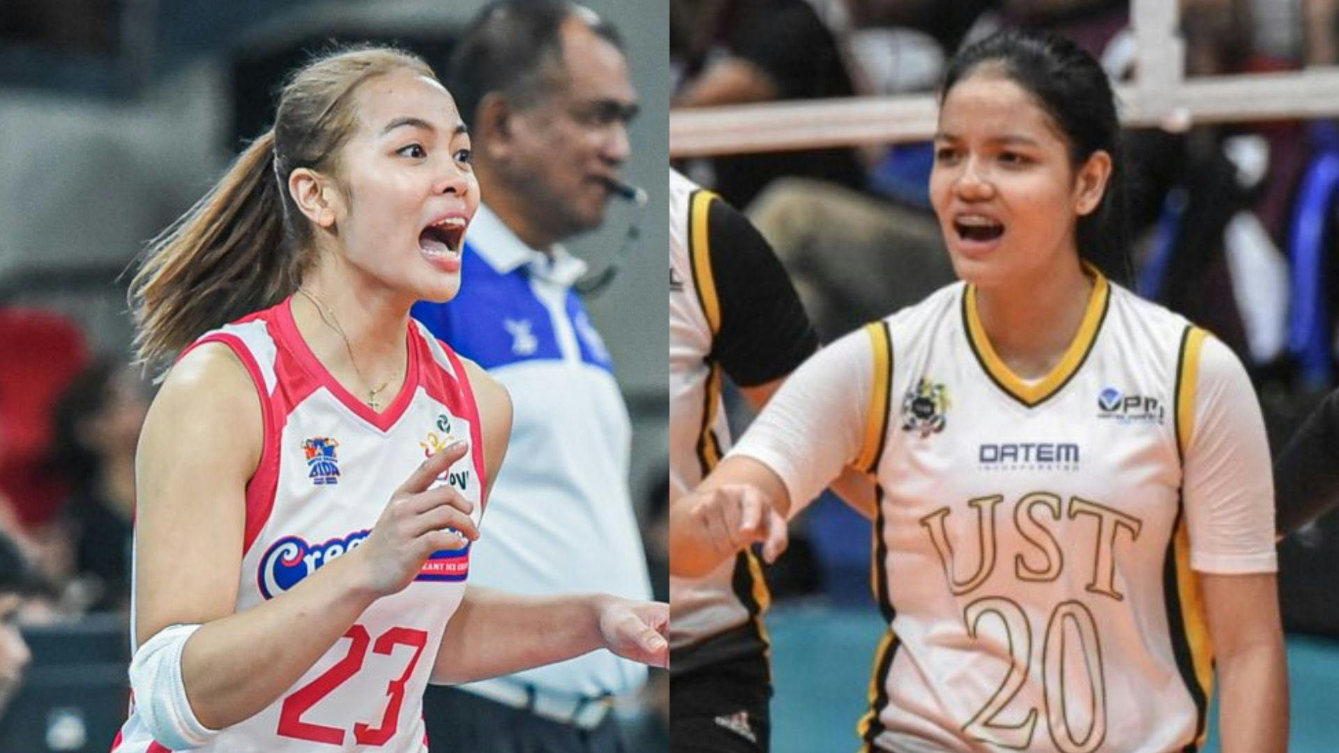 Fans hyped as Galanza sisters team up in Creamline for PVL Second-All ...