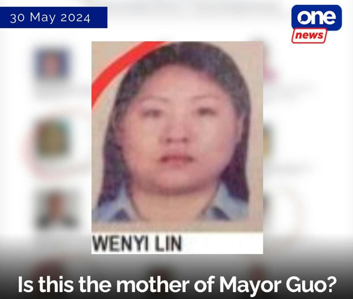 WITH VIDEO: Chinese Business Partner Guo’s Biological Mom? | OneNews.PH