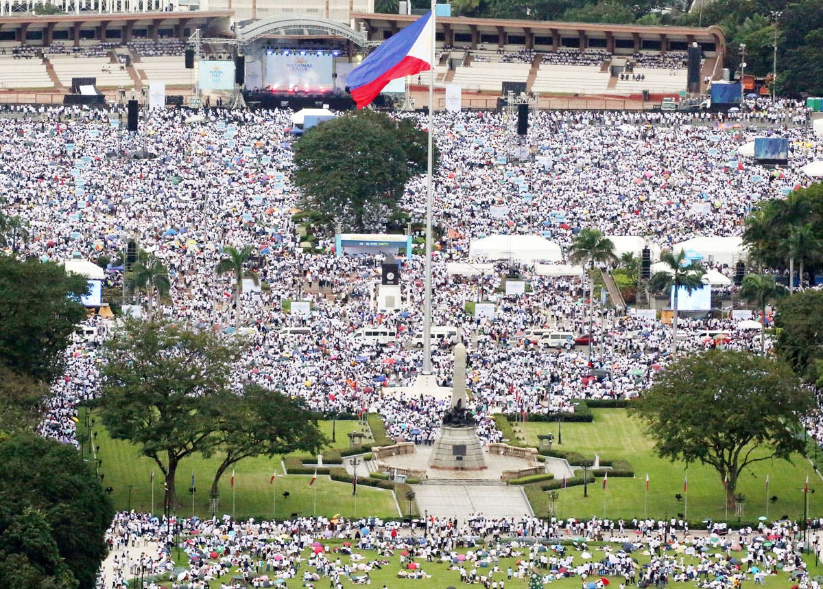 Mammoth INC Rally Calls For Peace, Unity | OneNews.PH
