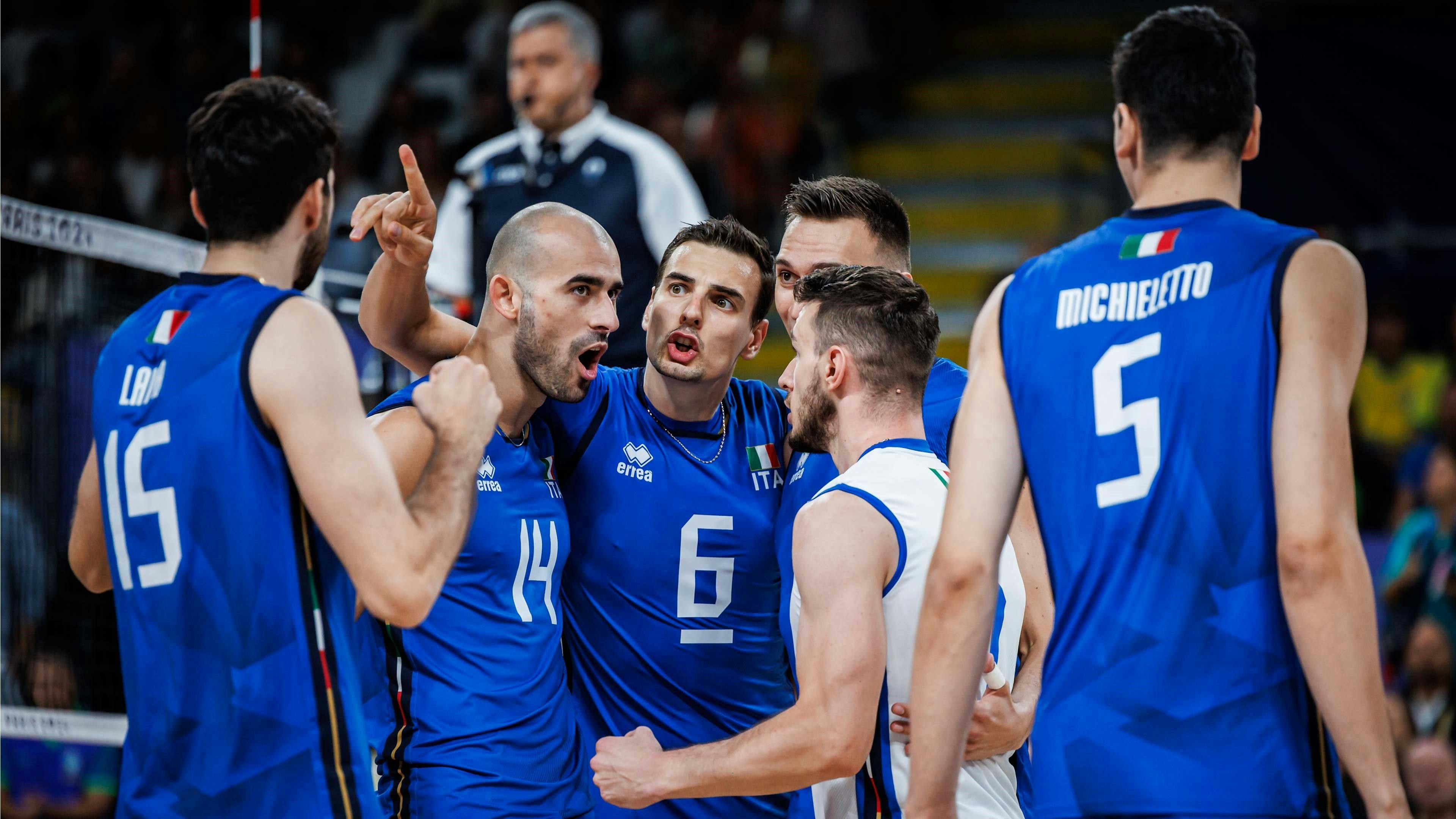 Paris 2024: Yuri Romanò powers world champion Italy past Brazil for ...