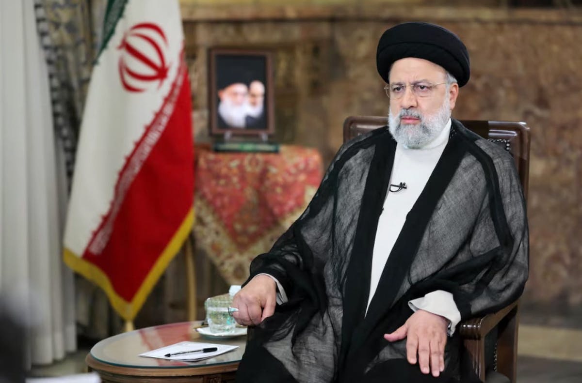Helicopter Carrying Iran’s President Raisi Crashes, Search Under Way ...