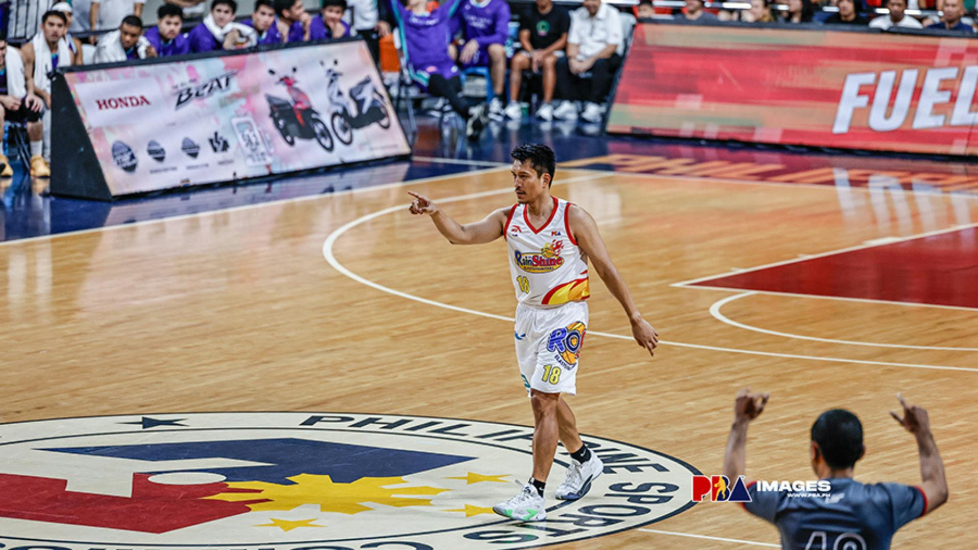 PBA: James Yap's final points for Rain or Shine | OneSports.PH