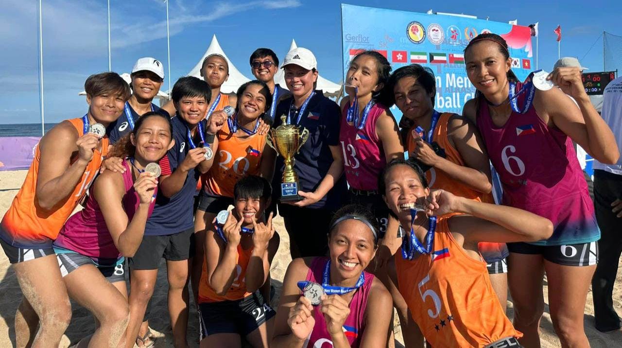Philippine Women's Beach Handball Team makes history, secures World ...