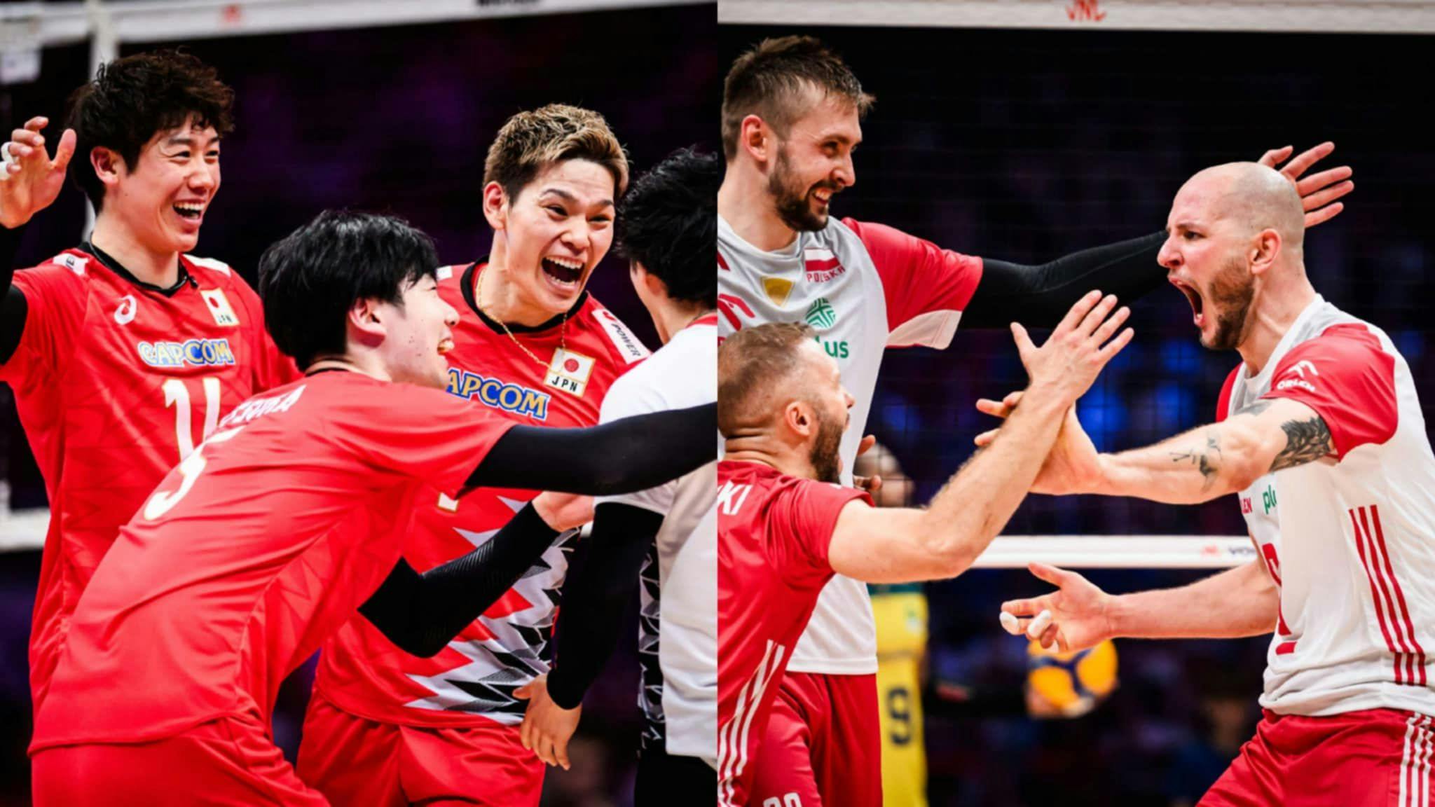 VNL: Japan, Poland secure semis berths, eliminate Canada, Brazil from ...