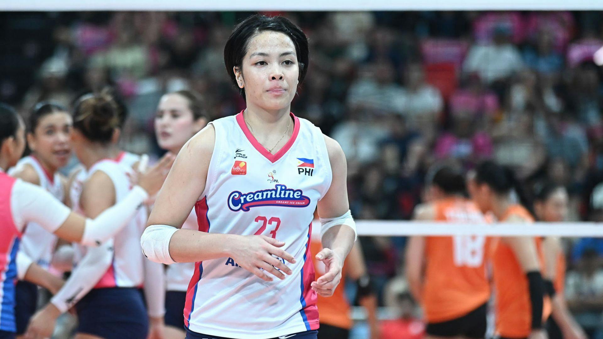 Jema Galanza's fresh look fuels confidence as Creamline books seat to ...