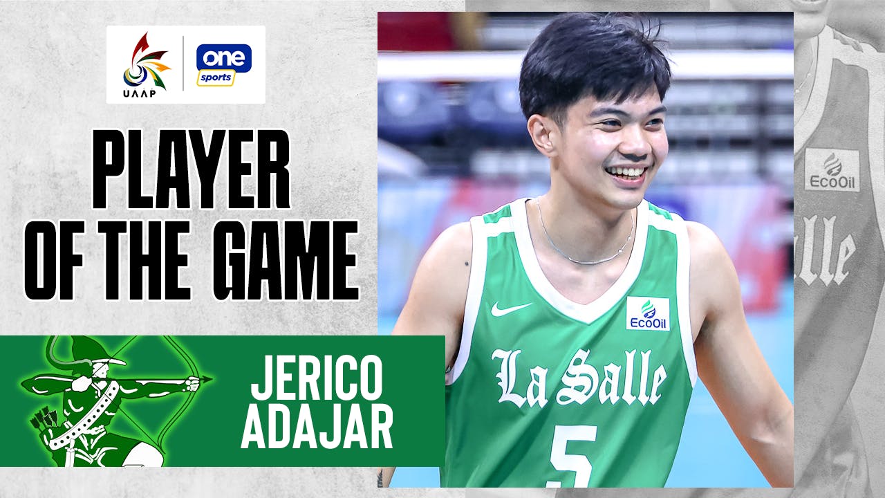UAAP Player of the Game Highlights: Jerico Adajar's playmaking keys La ...