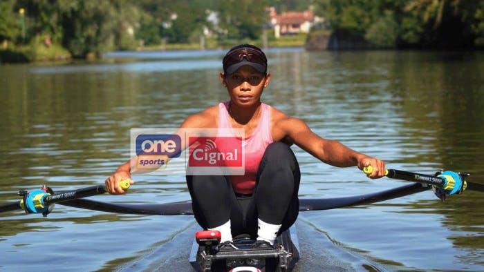 IN PHOTOS: Filipina Rower Joanie Delgaco gets right into business in ...