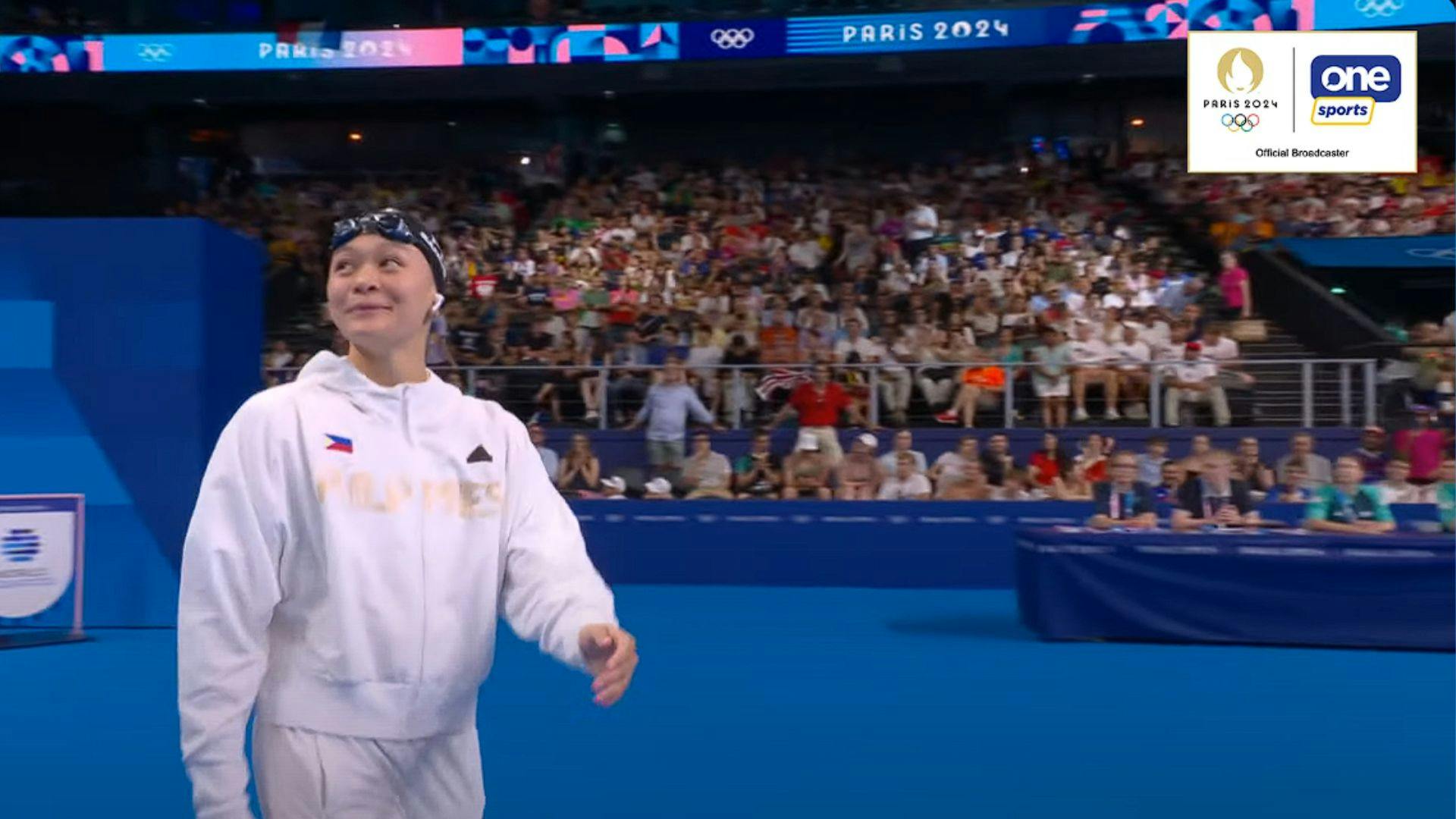 Kayla Sanchez ends Paris 2024 run in semifinals of 100m freestyle ...