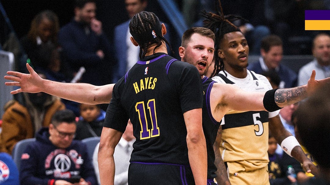 NBA: Luka Doncic lights up Wizards as Lakers dominate to get back on ...
