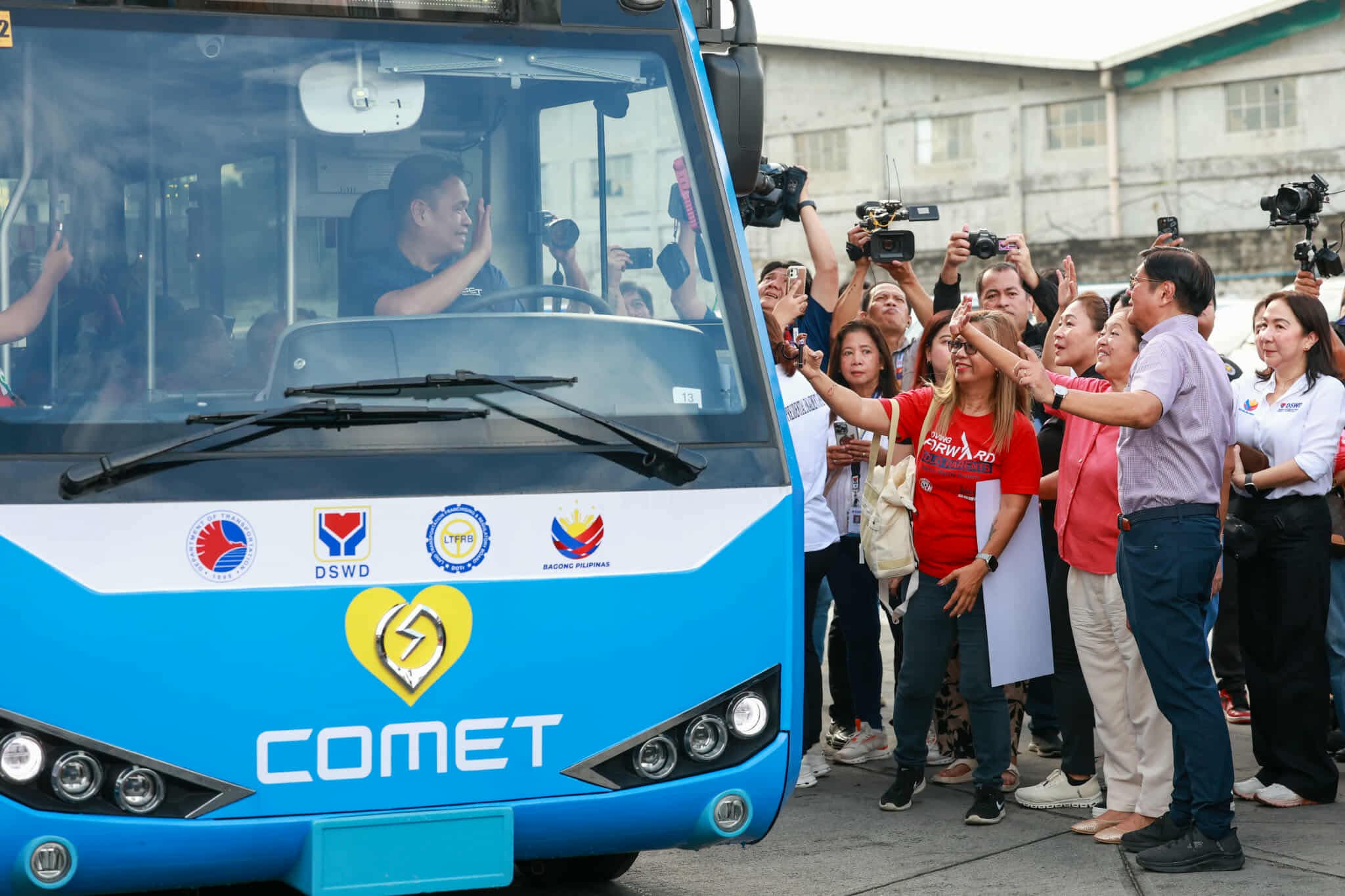 Marcos Spends Birthday Launching New Love Bus, Visiting Hospital ...