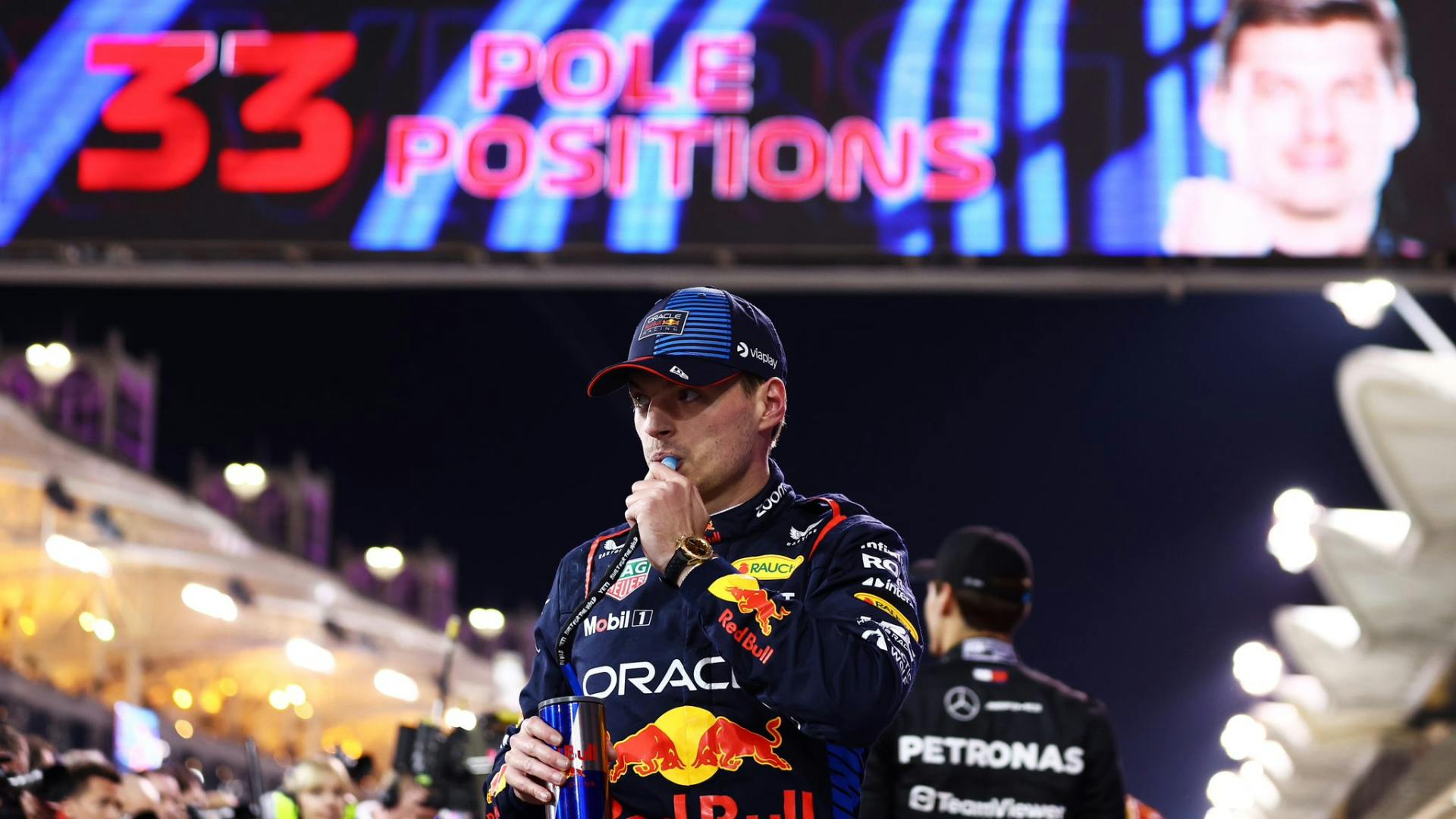 F1: Max Verstappen starts drive for 4th world title with season-opening ...