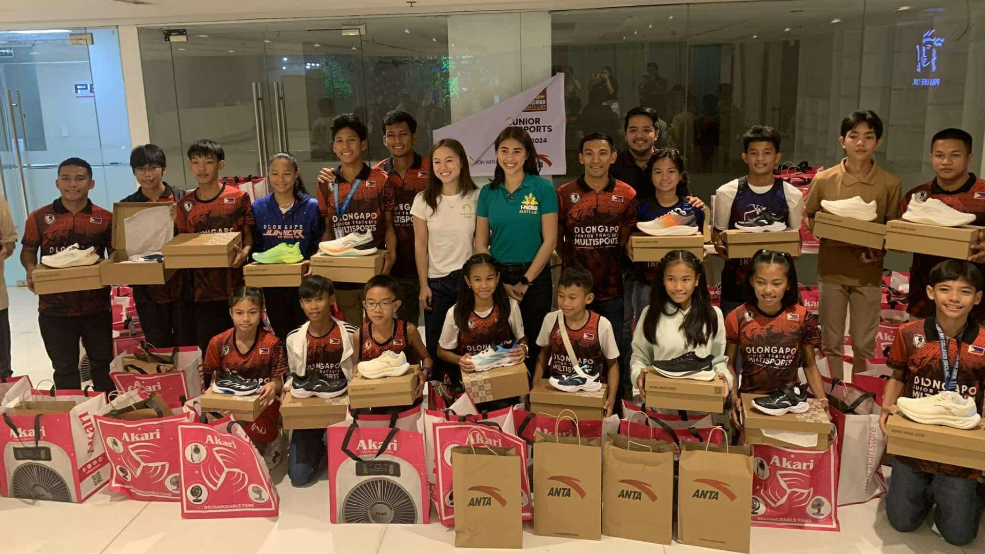 Olympian Max Esteban, Capital1's Milka Romero lend hand to Olongapo ...