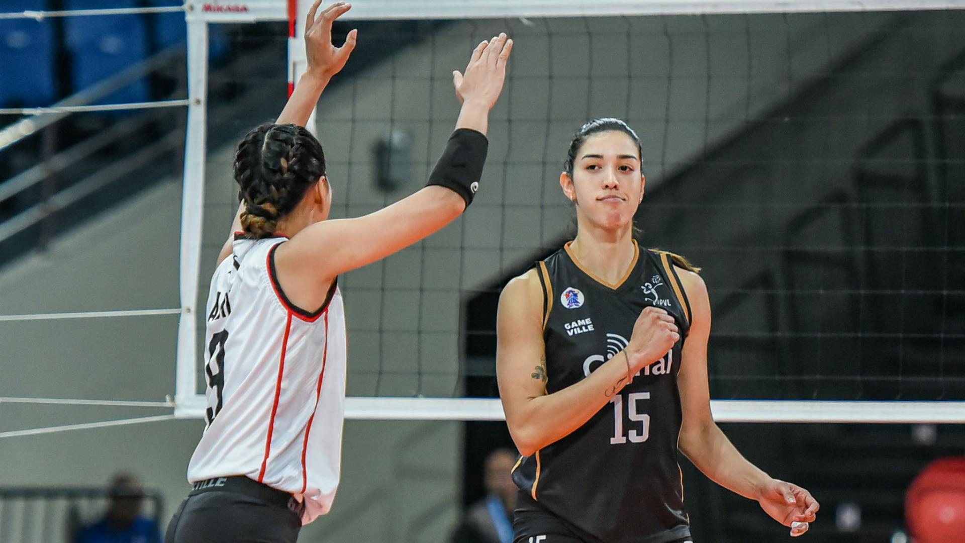 PVL: MJ Perez fires 34 as Cignal squeezes past Galeries Tower to regain ...