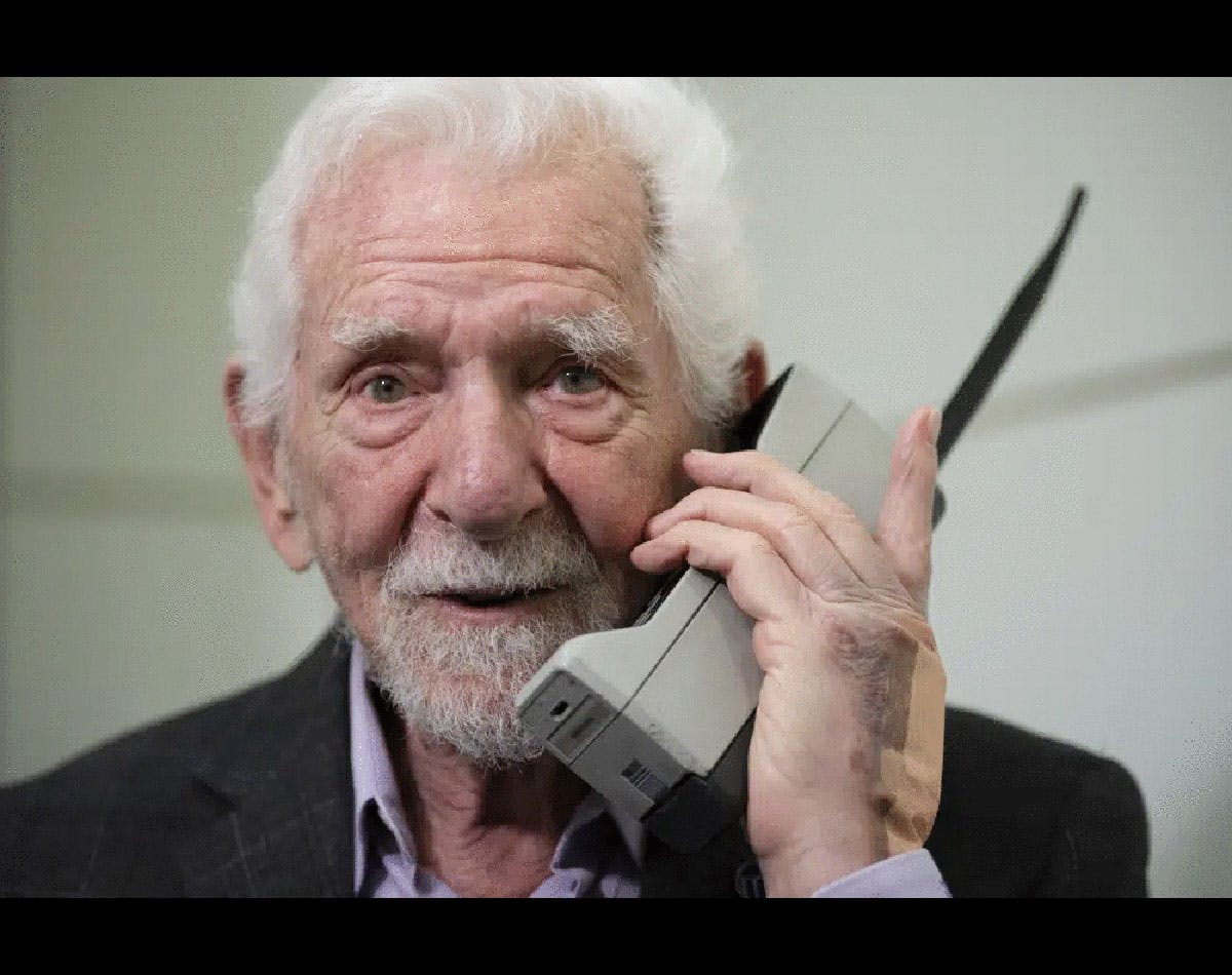 Father Of Cellphone Sees Dark Side But Also Hope In New Tech | OneNews.PH