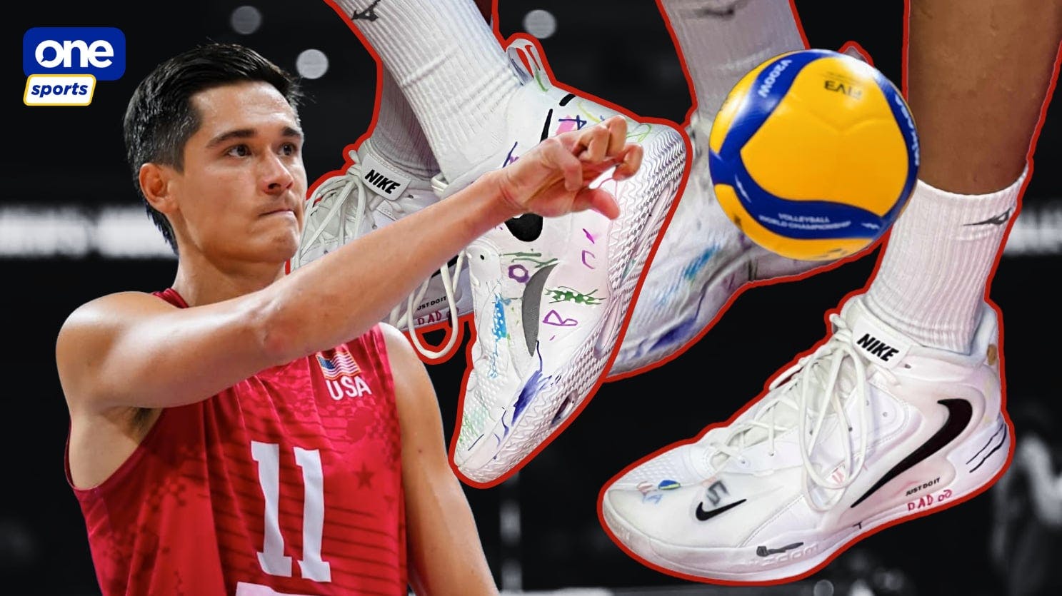Micah Christenson laces up love from home in Team USA's FIVB World ...