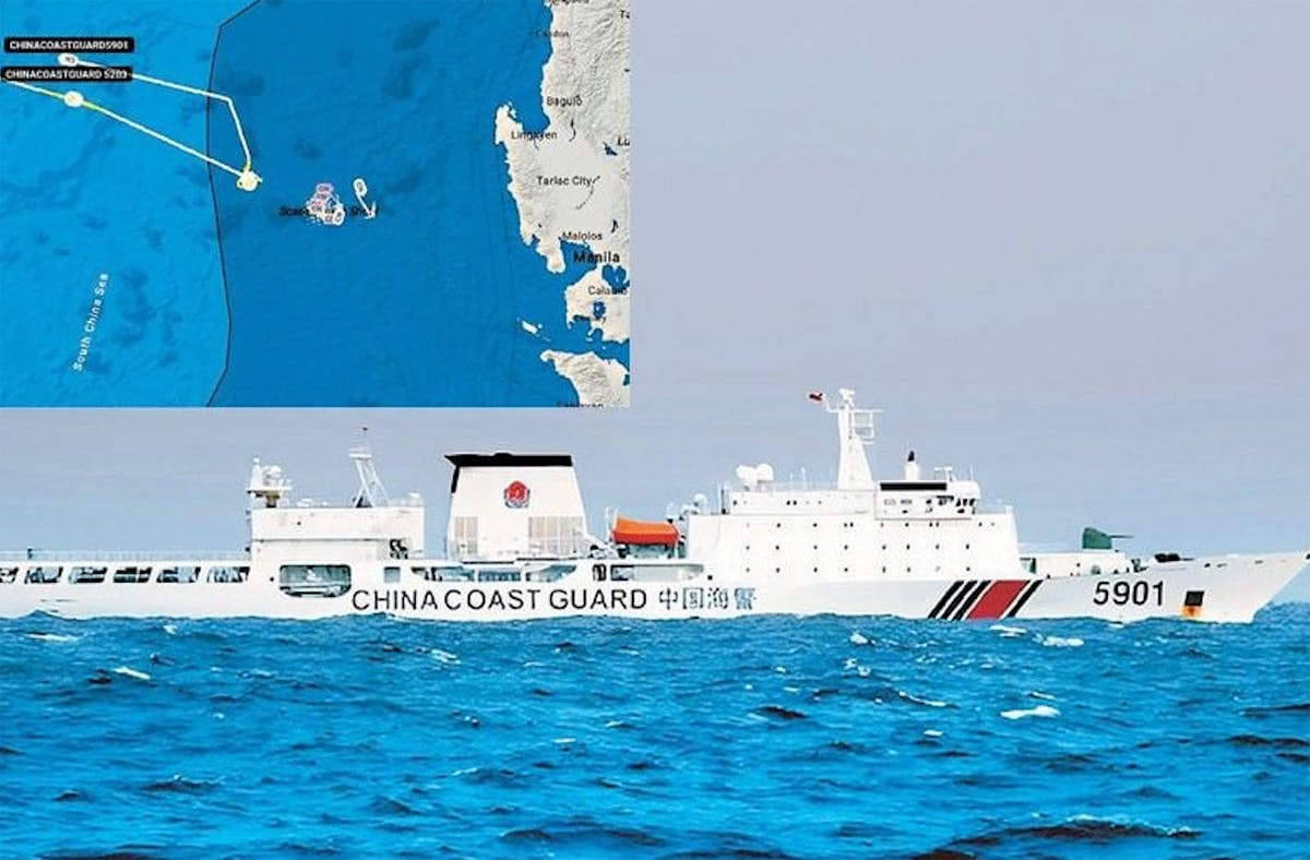 ‘Monster’ China Coast Guard Ship Spotted Near Ayungin | OneNews.PH