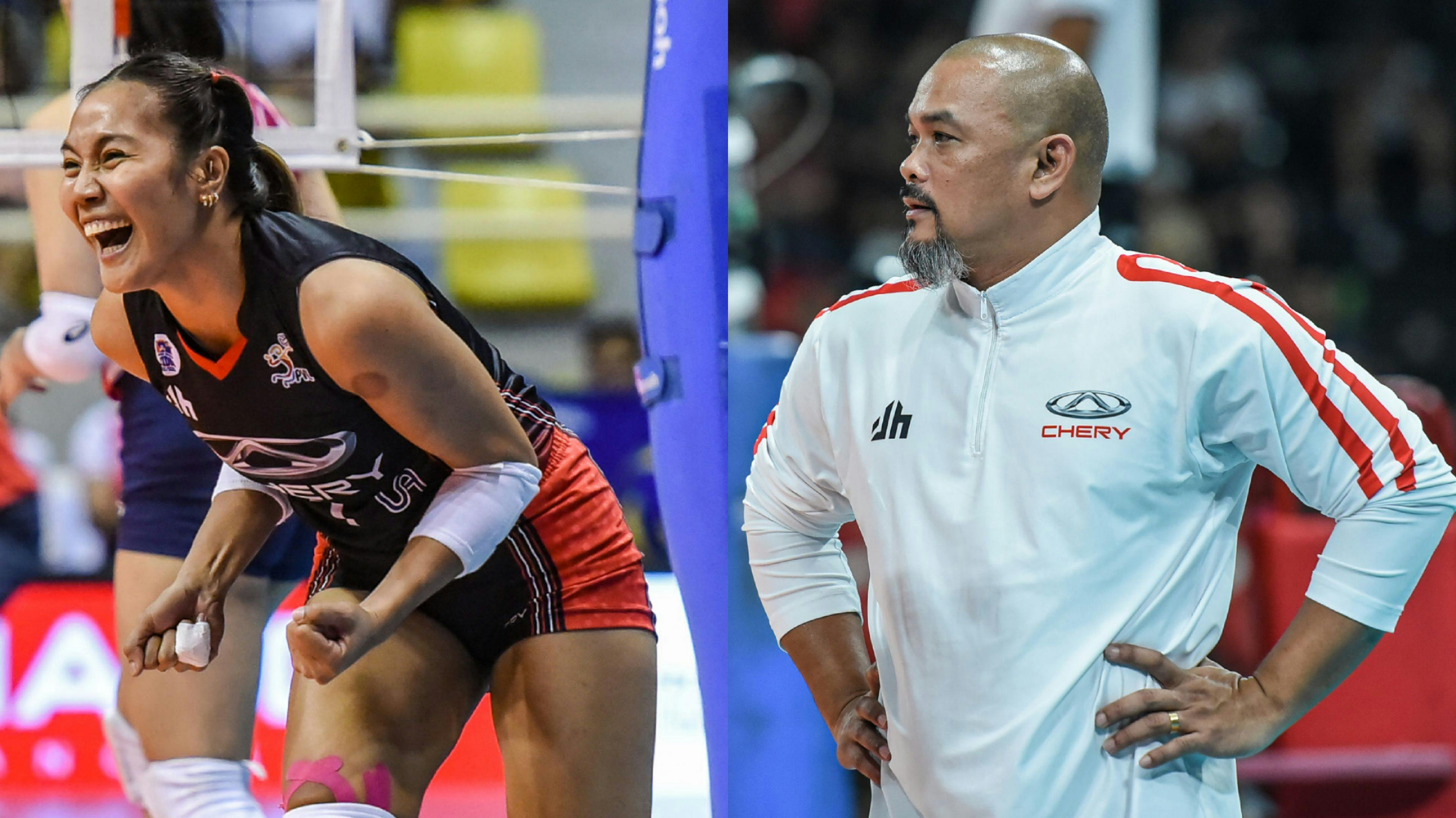 PVL: Chery Tiggo coach Kungfu Reyes expresses support for Mylene Paat ...