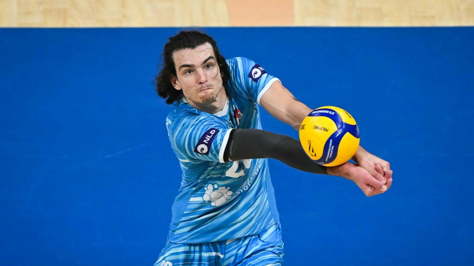 Slovenia's Nik Mujanovic shakes off pressure as he fills Rok Mozic’s ...