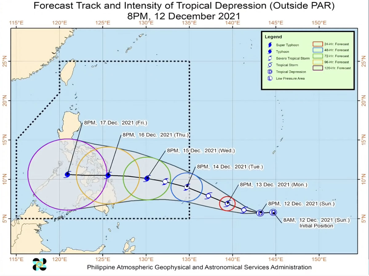 Odette To Bring Heavy Rain, Strong Winds To Vis-Min | OneNews.PH