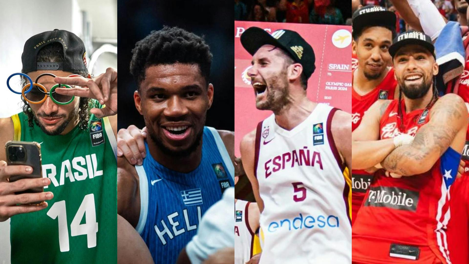 Brazil, Greece, Spain, Puerto Rico complete Paris 2024 basketball cast ...