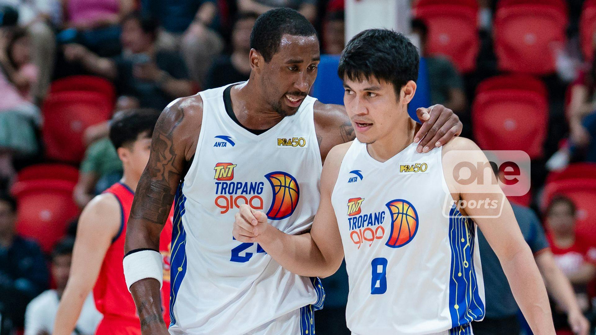 TNT shoots for 3-0 lead vs Rain or Shine as Tropang Giga rally without ...