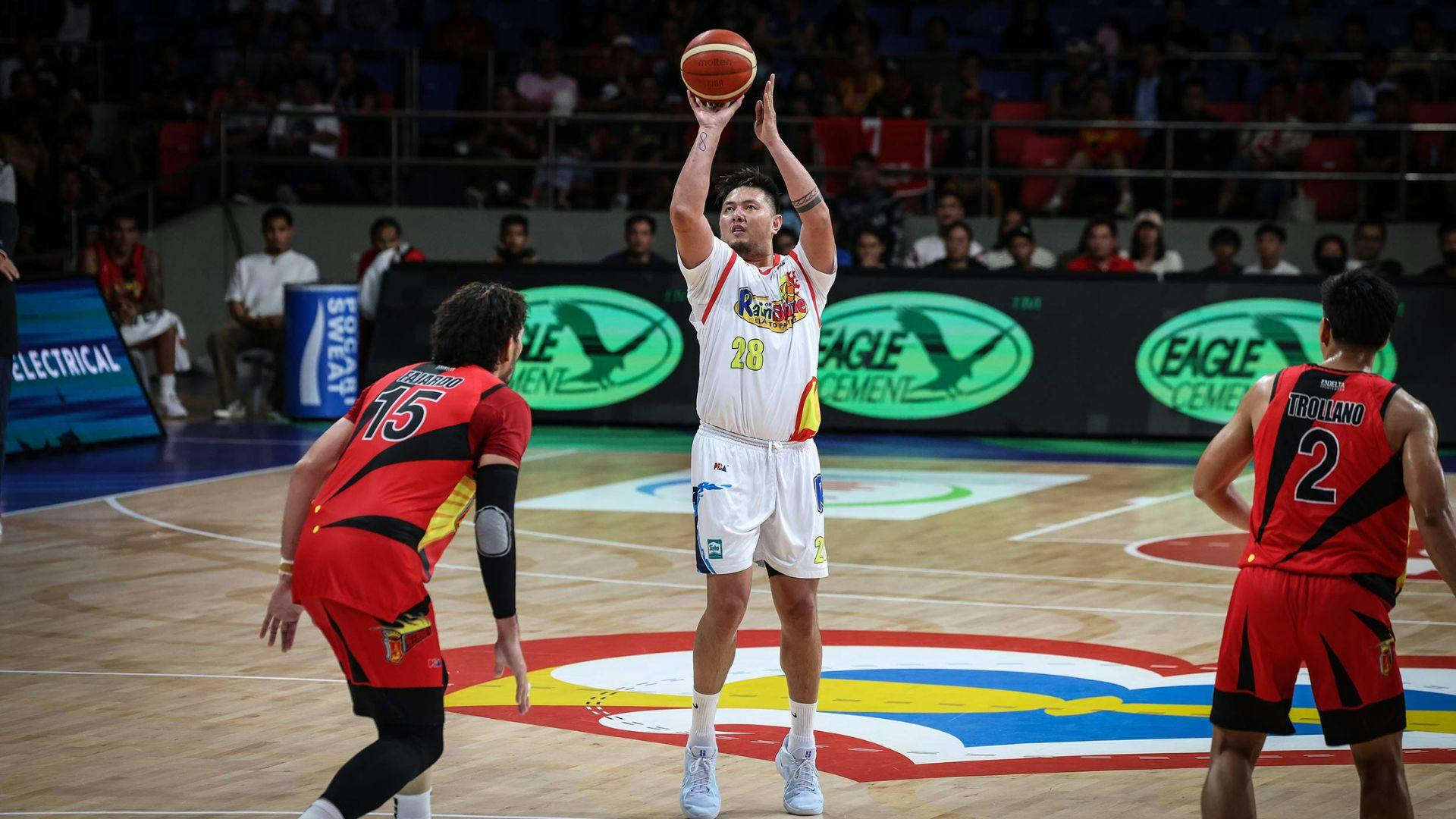 PBA: Beau Belga flexes muscle as Rain or Shine subdues June Mar Fajardo ...