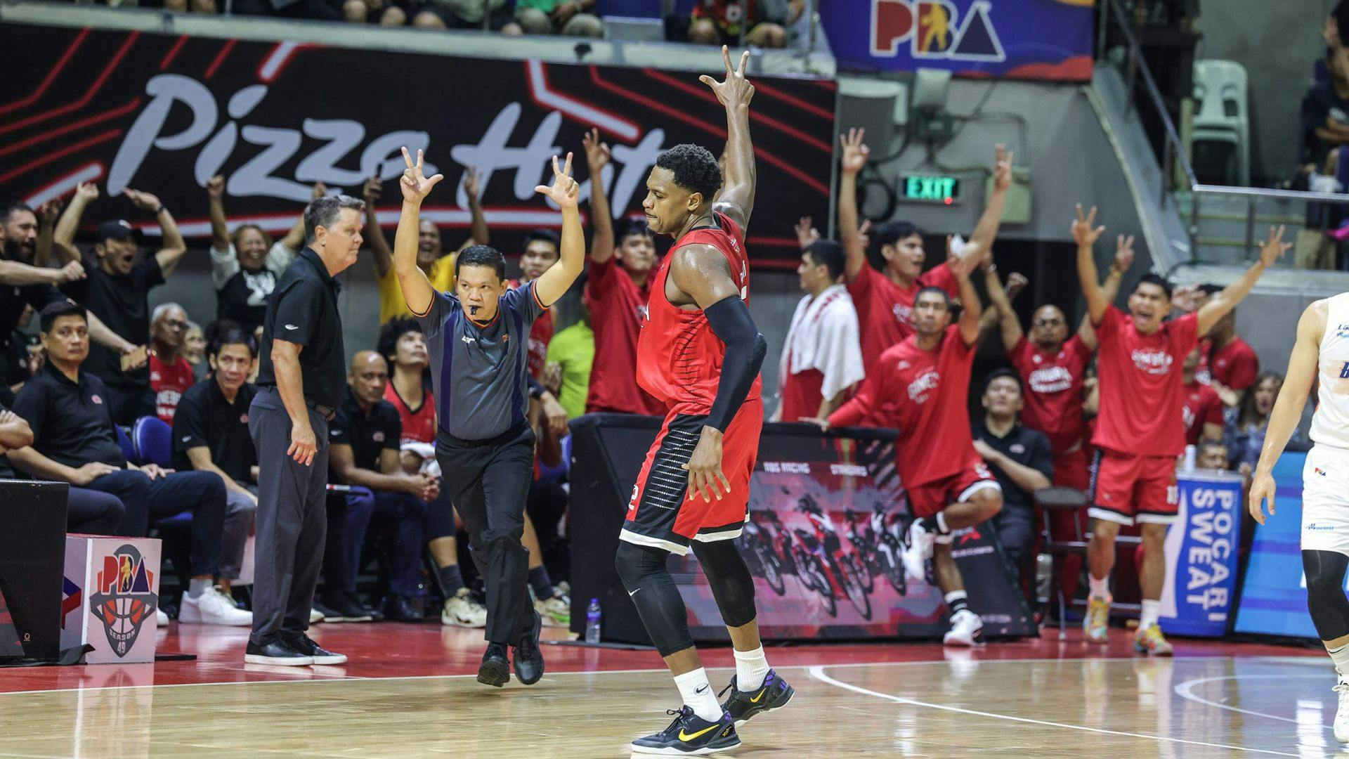 Justin Brownlee not playing for Meralco in EASL Cebu game | OneSports.PH