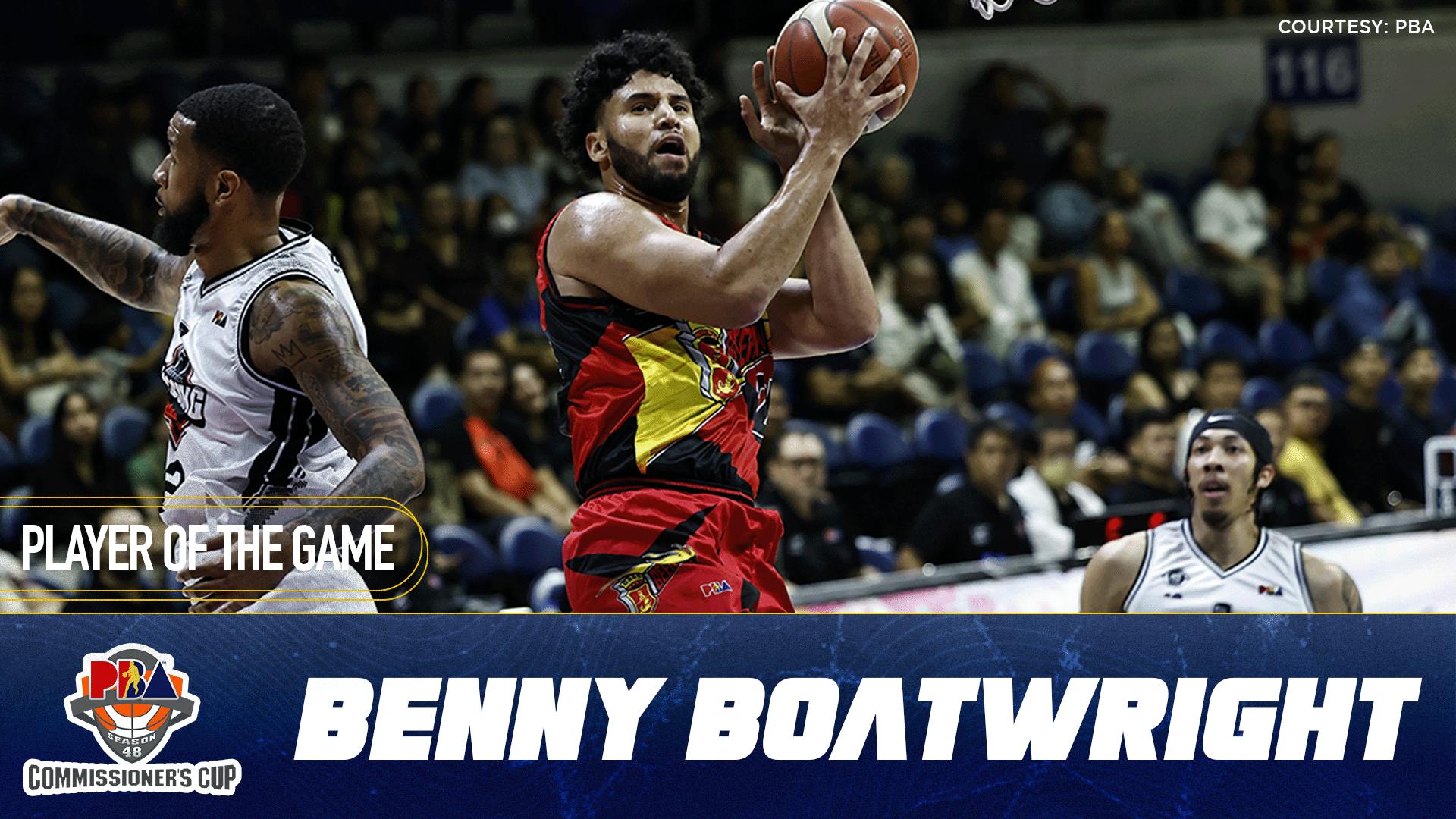 PBA: Bennie Boatwright wills San Miguel with 44 points vs Blackwater ...