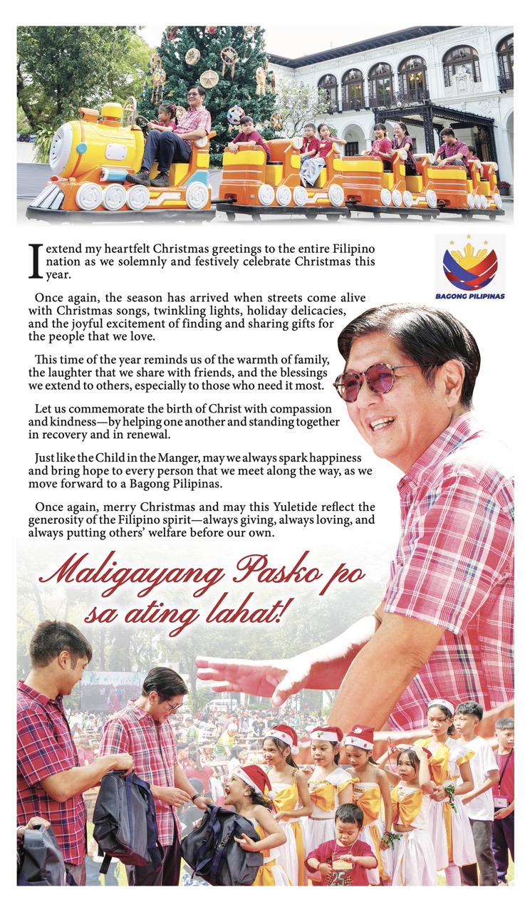 PBBM's Christmas Greetings To The Filipino Nation | OneNews.PH