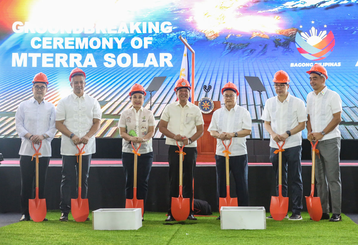WITH VIDEO | Marcos Leads Groundbreaking Of Meralco Terra Solar ...