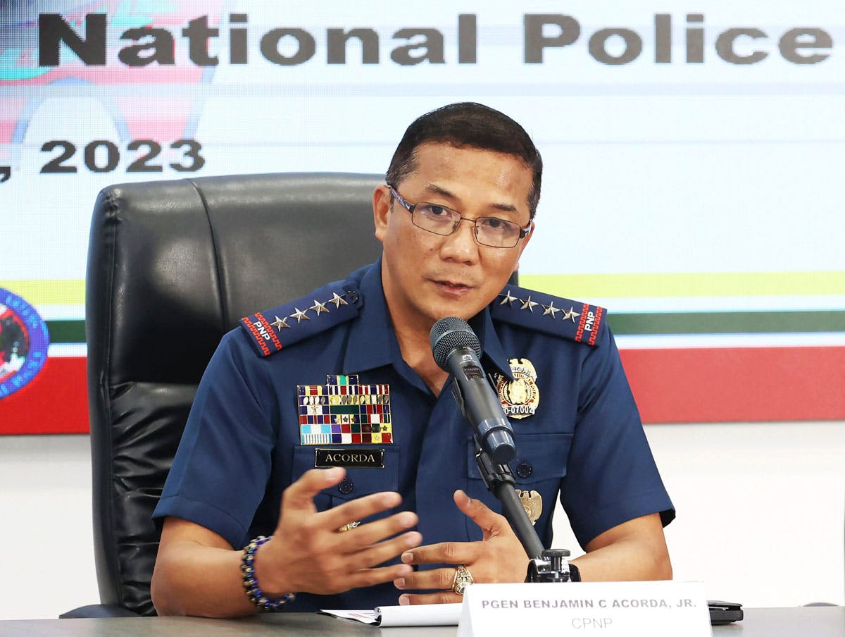 No ‘Quota System’ In PNP, Acorda Insists | OneNews.PH