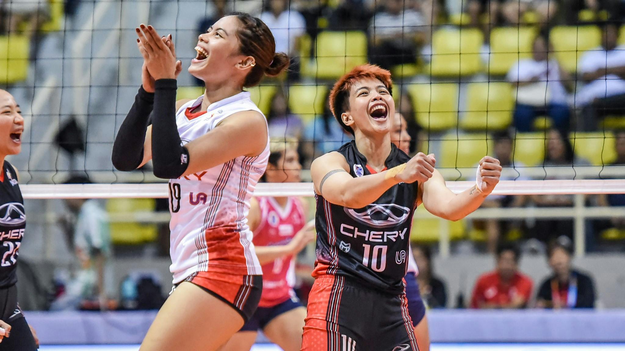 PVL: Chery Tiggo halts Creamline's 19-game streak for emphatic bounce ...