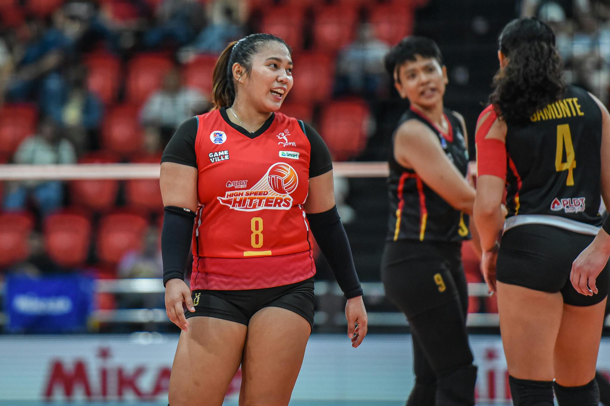 PVL: Kath Arado praises PLDT's reliable veterans in Nxled sweep ...