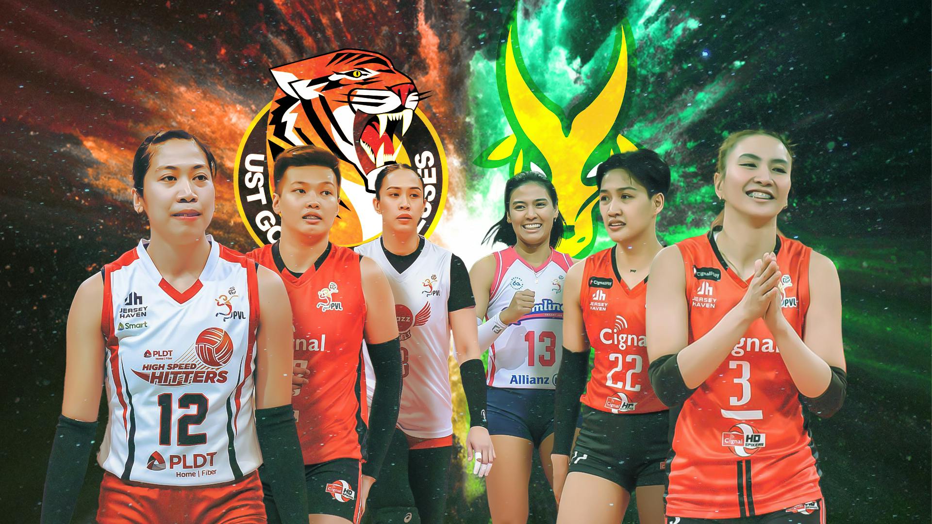 Reppin' my school: FEU vs UST volleybelles in the PVL | OneSports.PH