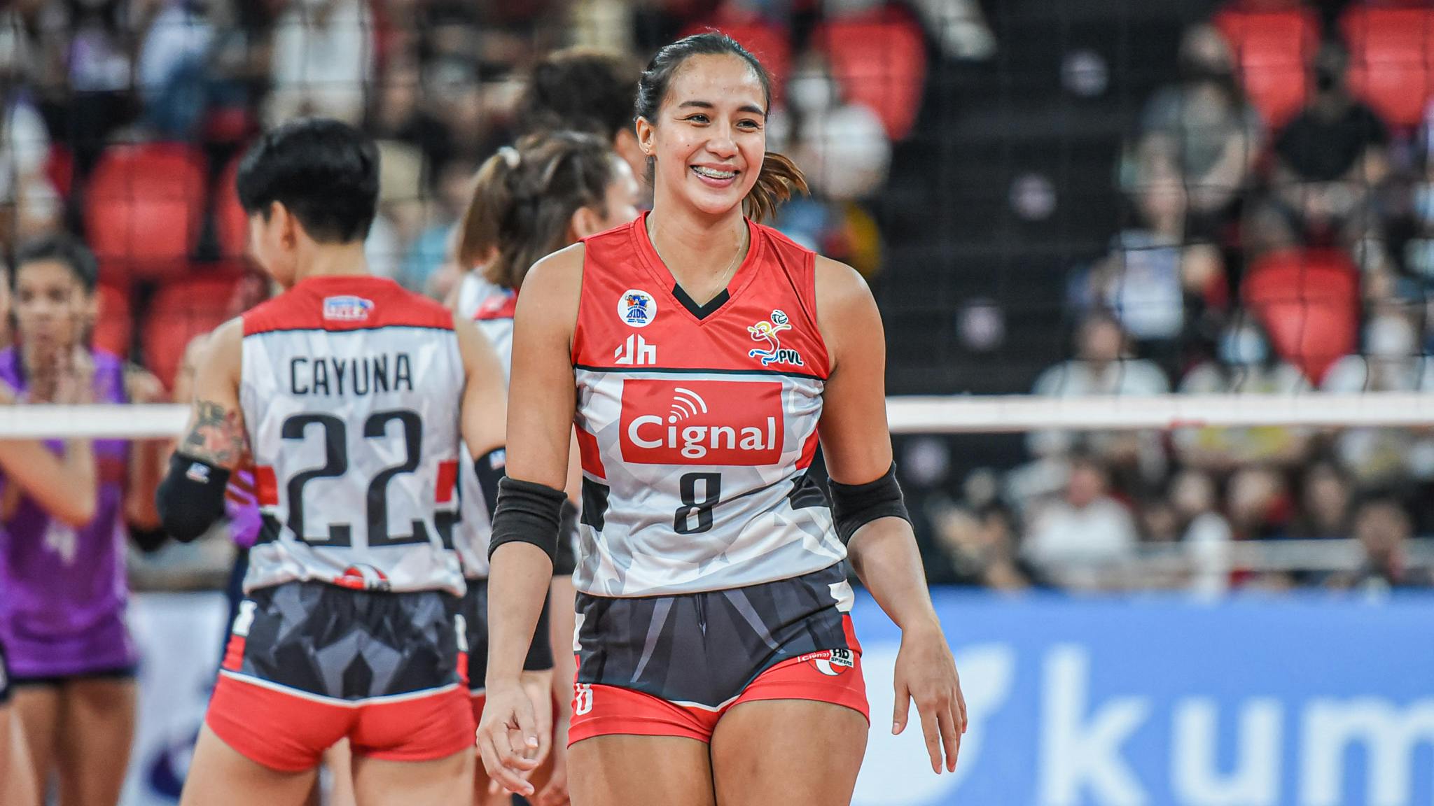 'Babawi ako': Jovelyn Gonzaga fulfills promise to semis-bound Cignal ...