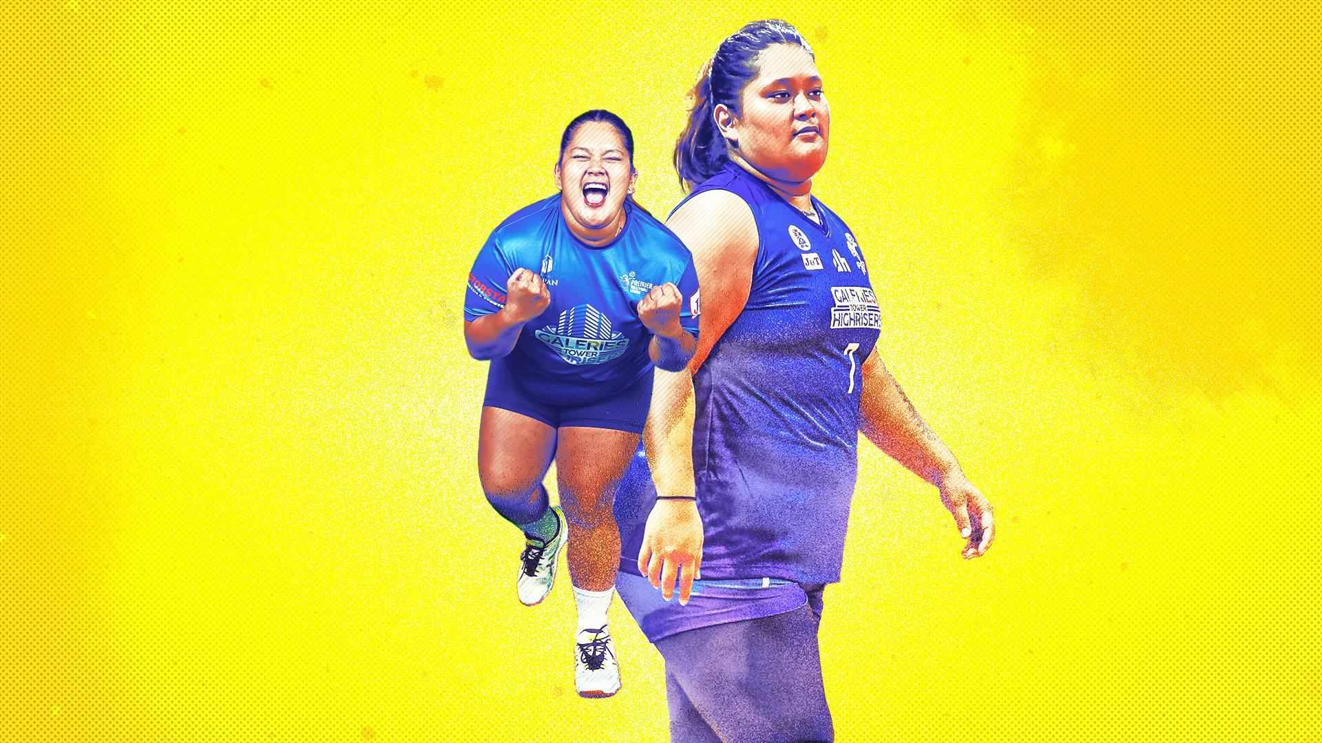 One more chance: Dimdim Pacres almost gave up volleyball, but Galeries ...