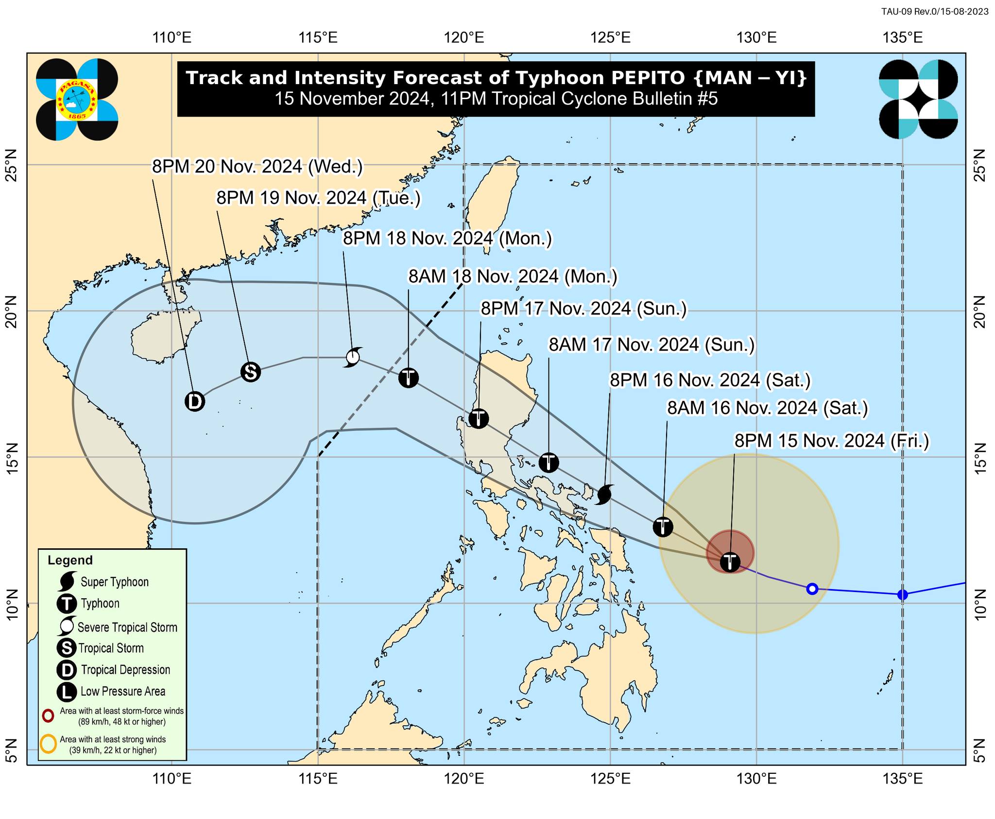 Pepito Rapidly Intensifies Into Typhoon, May Become Super Typhoon ...