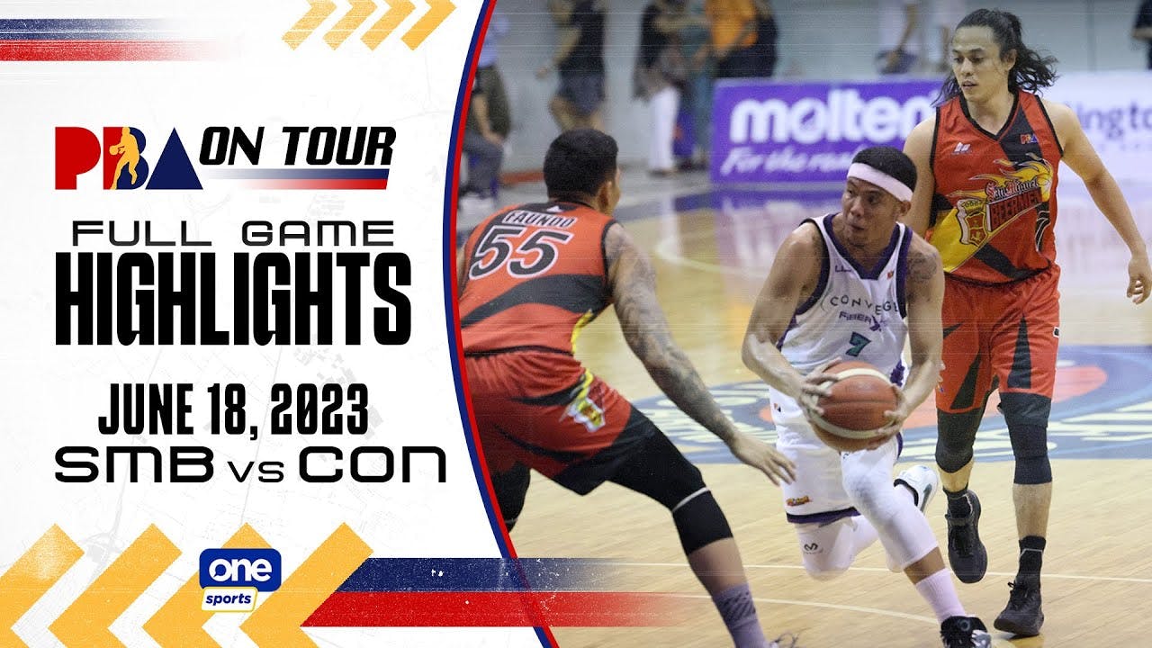 Converge escapes SMB in PBA On Tour | OneSports.PH