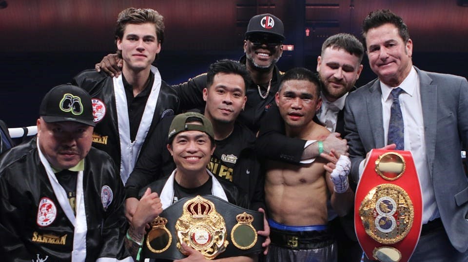 Watch dramatic moment as Filipino boxer Marlon Tapales wins WBA and IBF ...