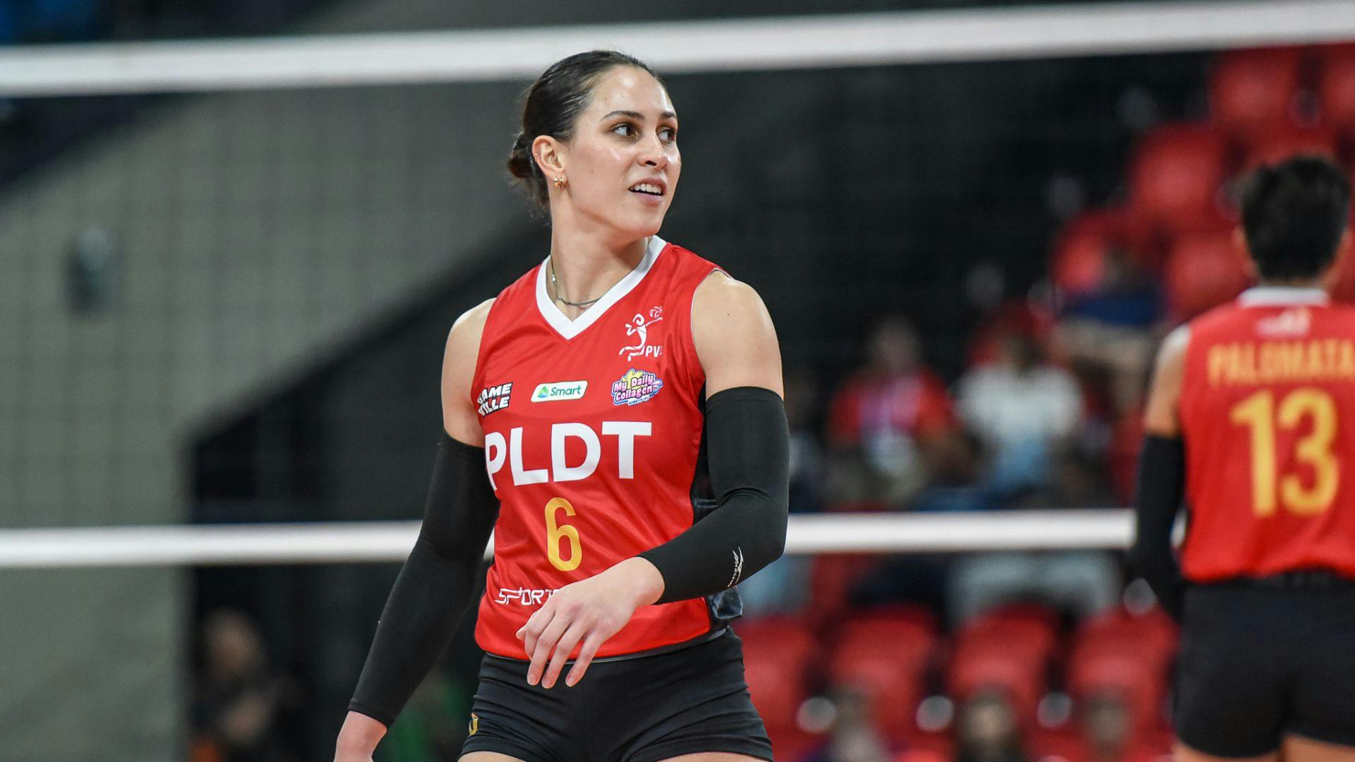 Savi Davison on fire in PVL return as PLDT scores first win vs Nxled ...