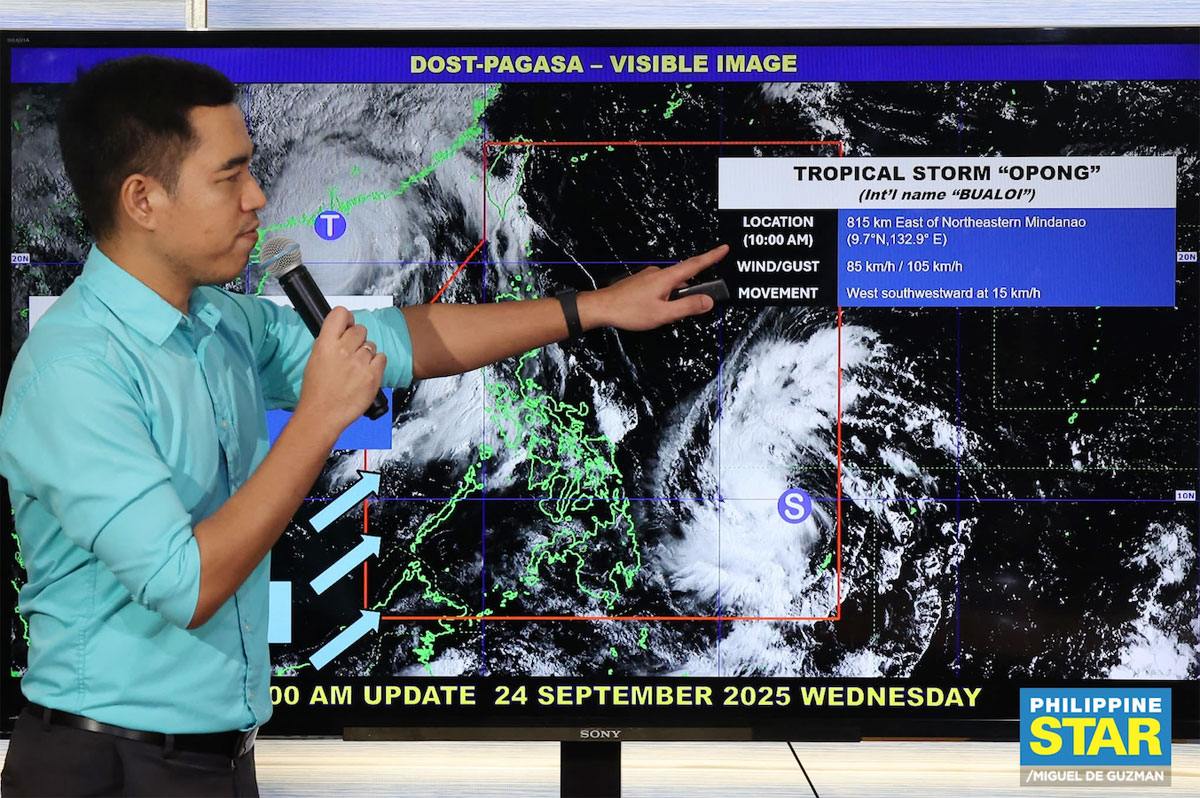 Opong Intensifies Into Severe Tropical Storm, To Hit Luzon This Weekend ...