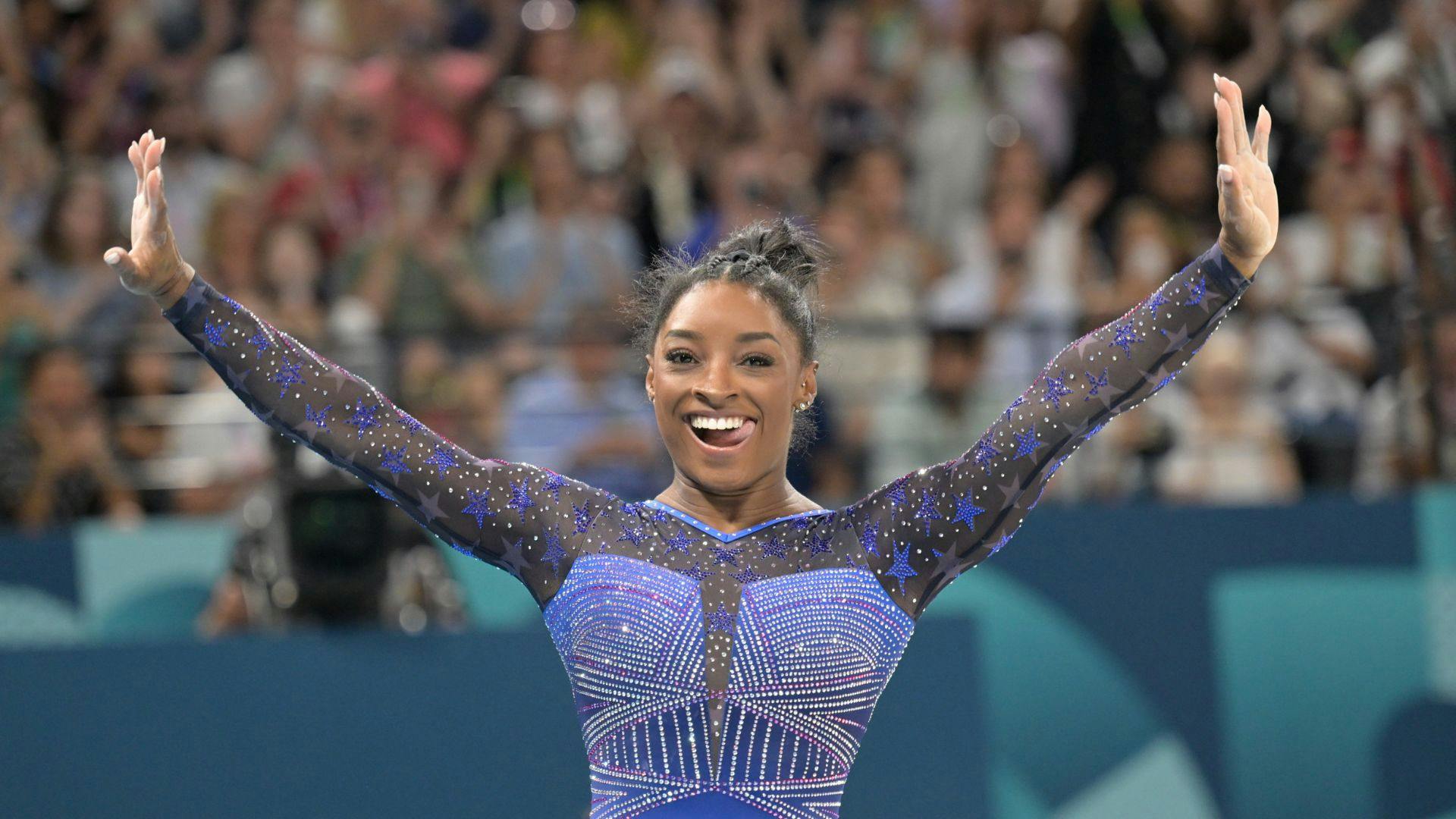 Paris 2024: Simone Biles bags historic second Olympic all-around ...