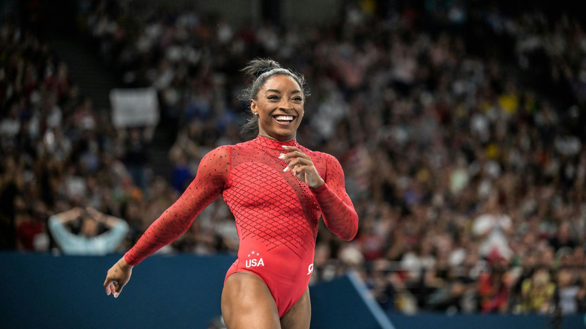Legend status: Simone Biles captures third gold medal in Paris 2024 ...