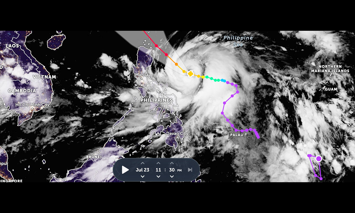 Egay May Become Super Typhoon By Tuesday – Pagasa | OneNews.PH
